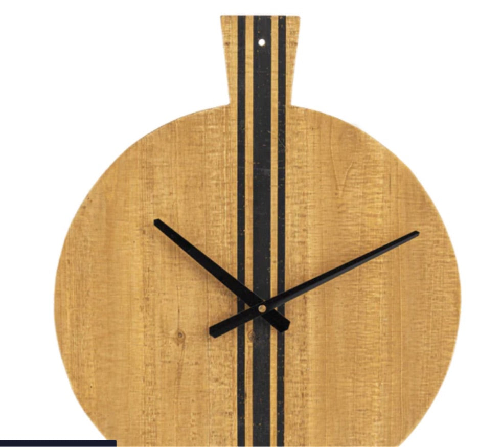 Round Cutting Board Clock – Signature Finishes